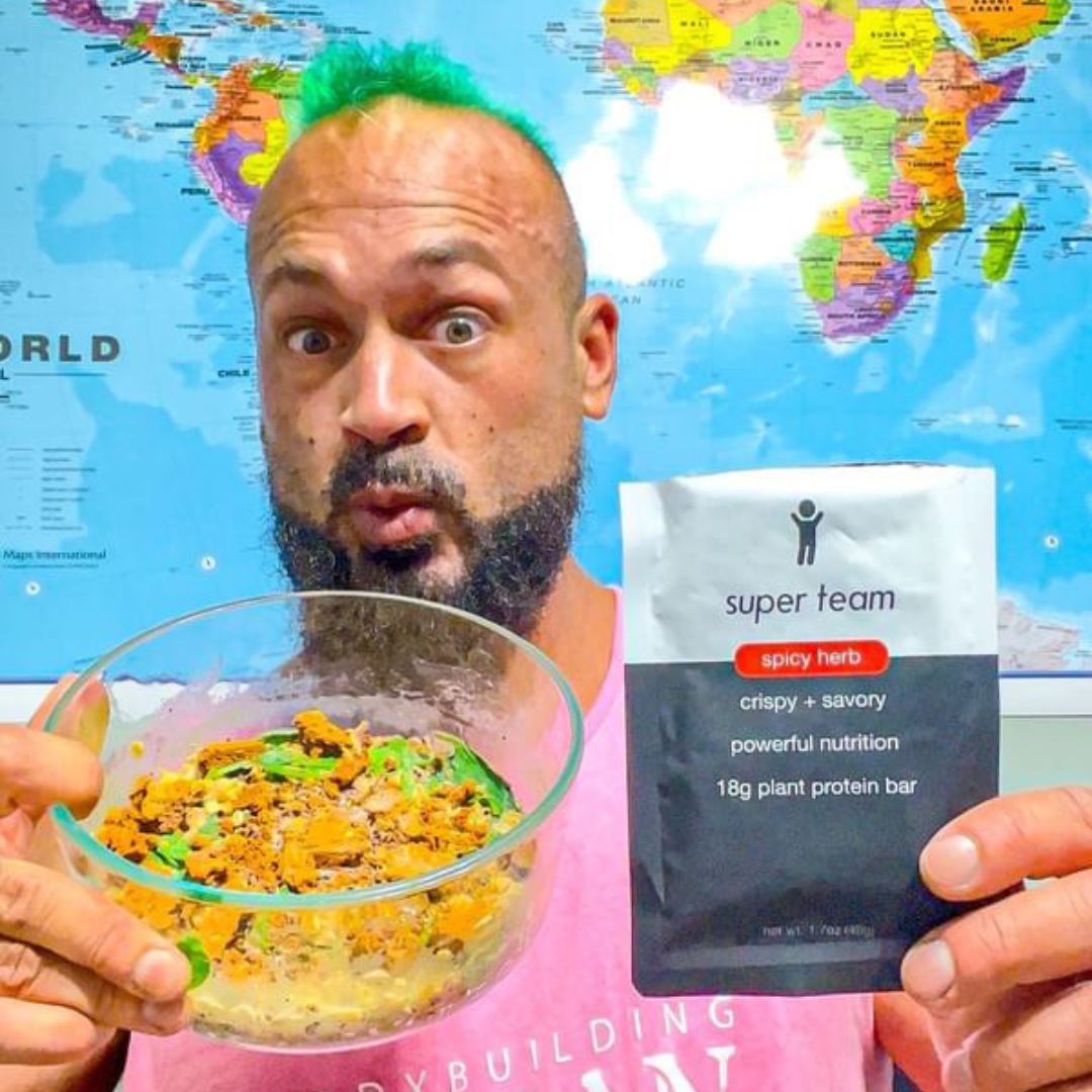 super team savory oats (partner recipe) - Super Team