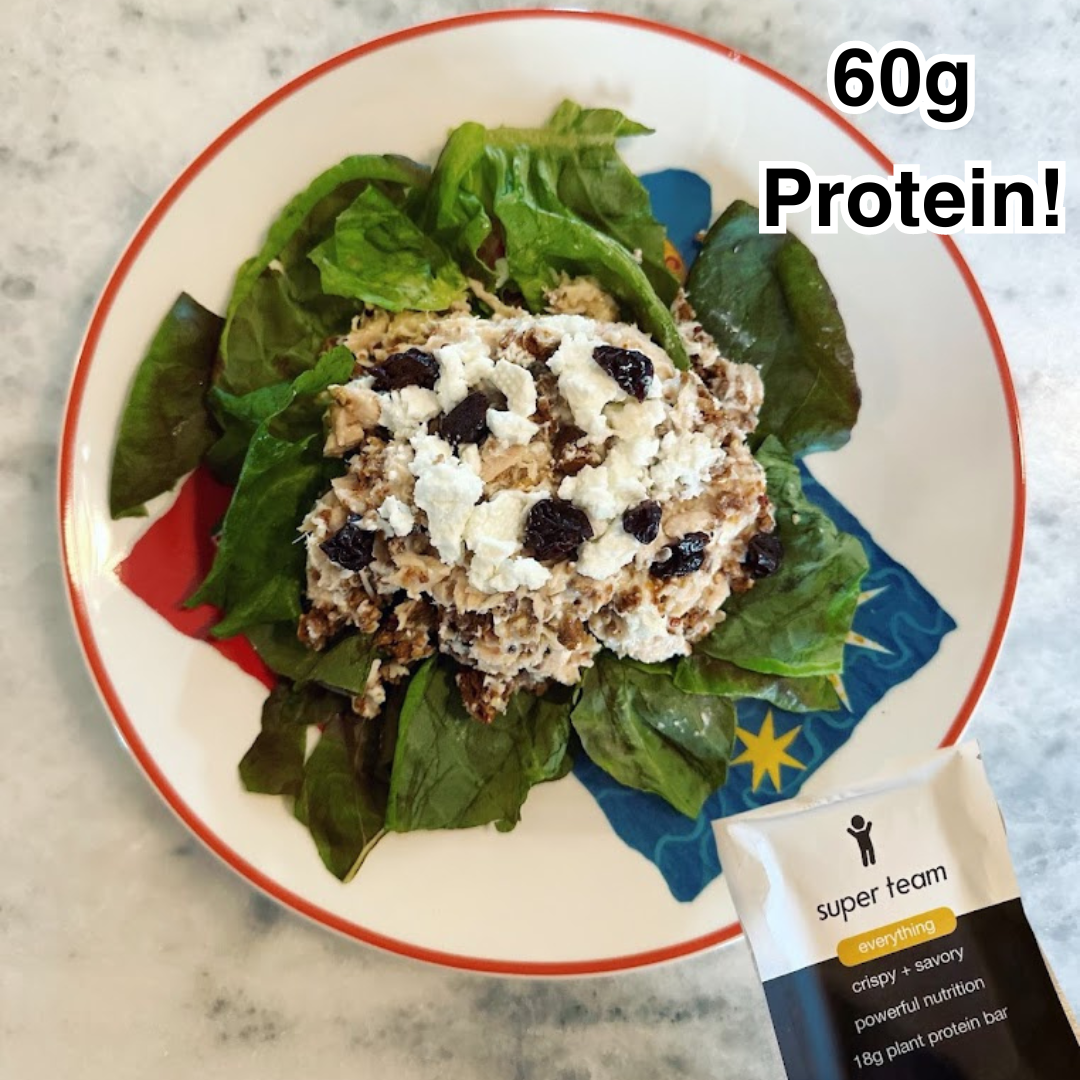 super team protein plate (fan recipe) - Super Team