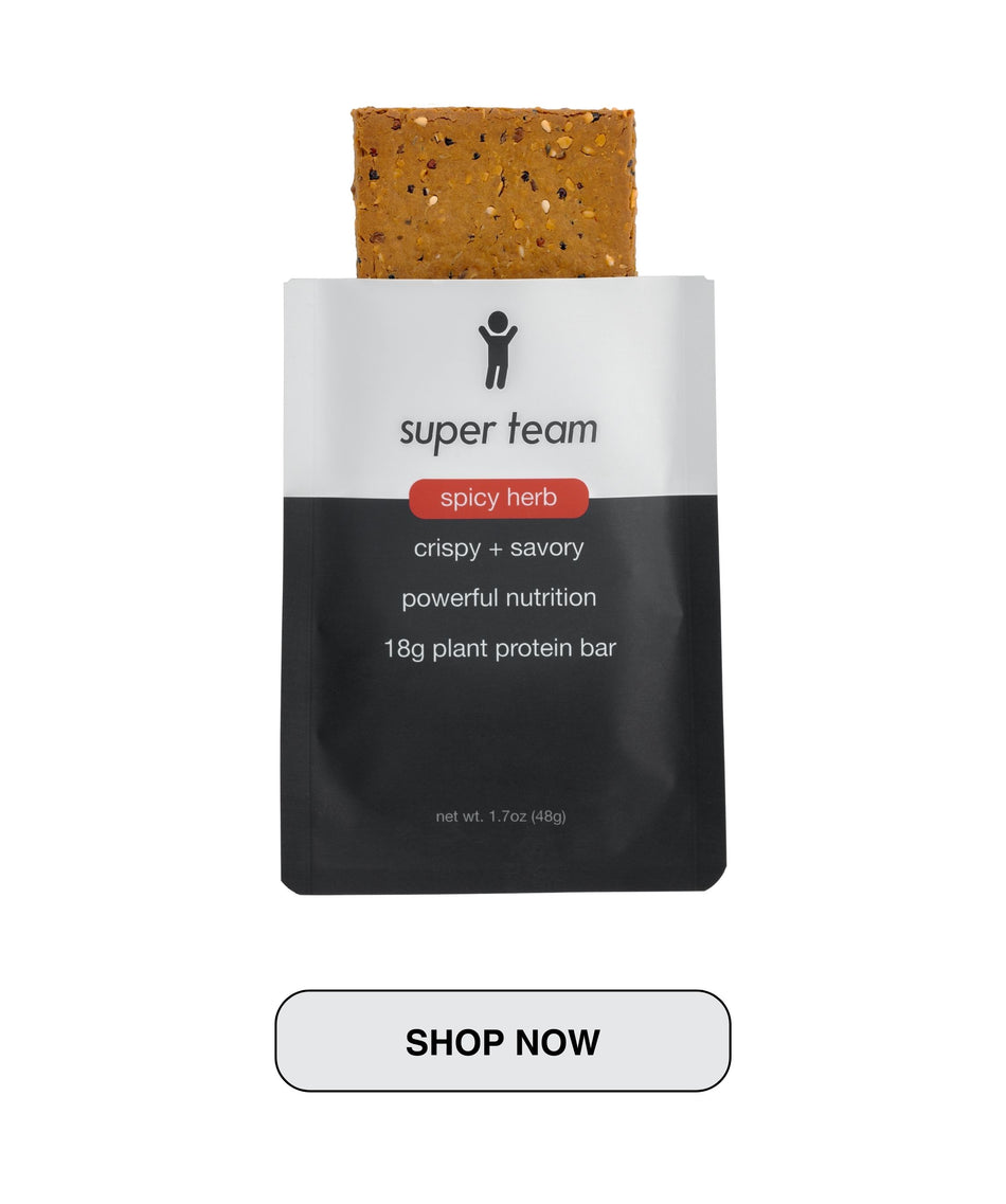Super Team | savory 18g plant protein bars