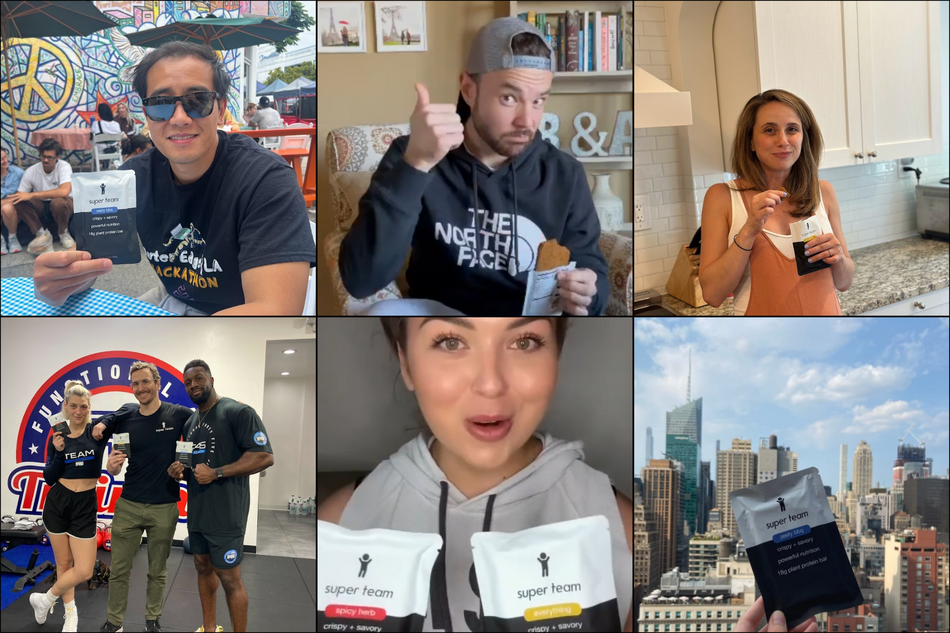 Super Team | savory 18g plant protein bars