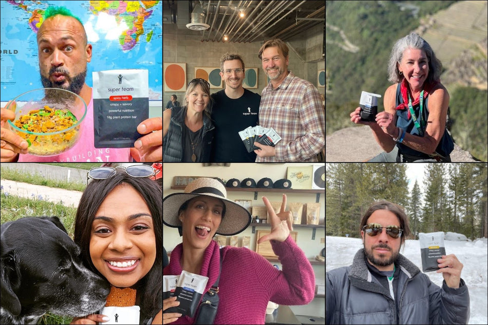 Super Team | savory 18g plant protein bars